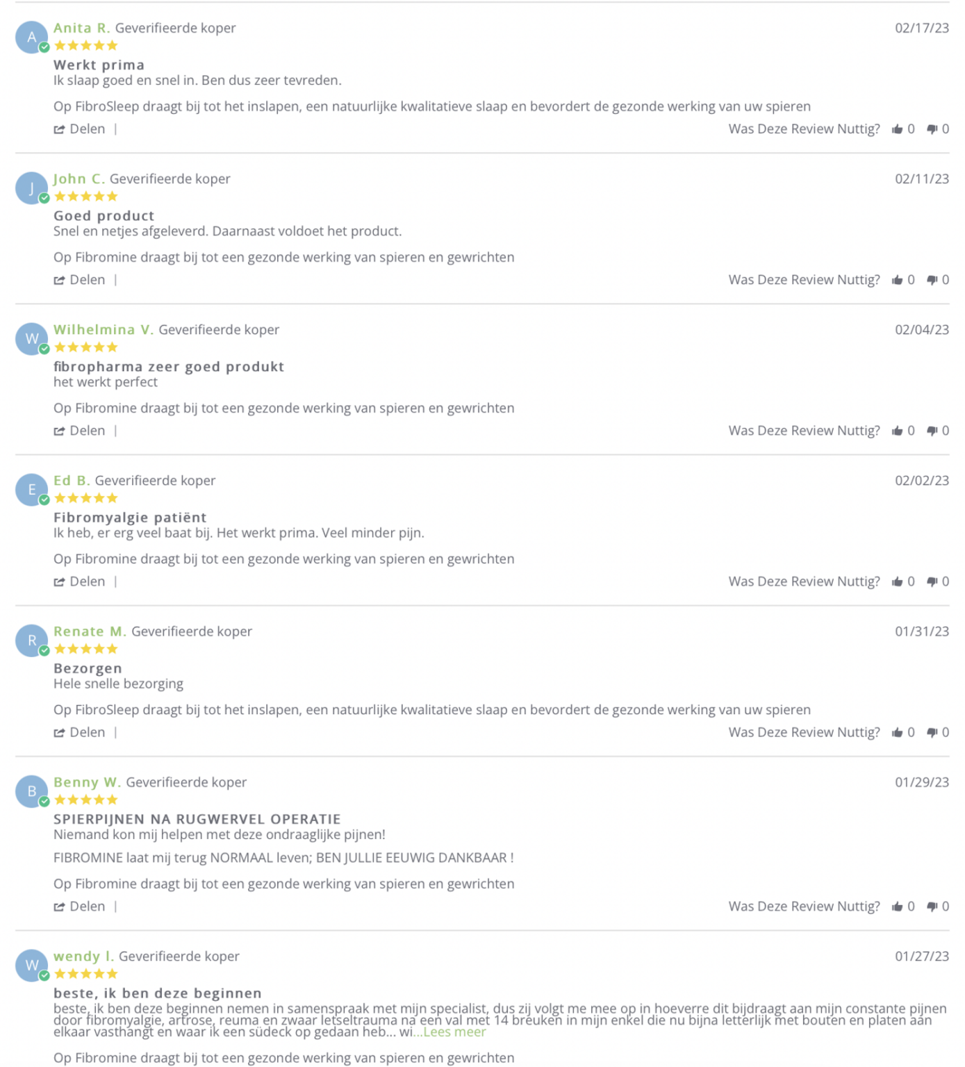 Voedingssupplement Fibromine (van Fibropharma) ontwikkeld door een ...